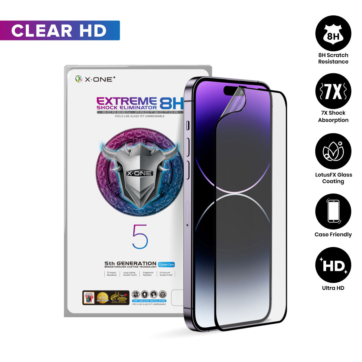 X One Extreme Shock Eliminator 8H (5th Generation) Fullscreen for Appl