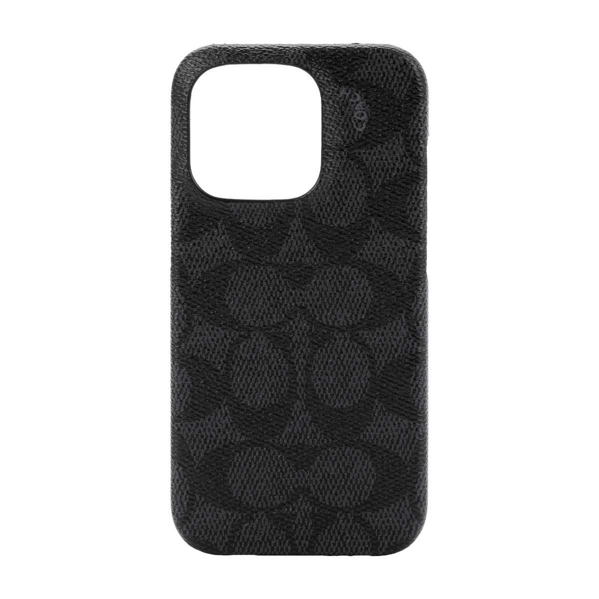 Coach Signature Black Case for iPhone 14 Pro