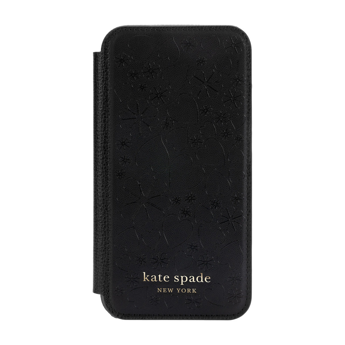 Kate Spade New York Folio Case Crumb and Clover Hearts for iPhone 12 M