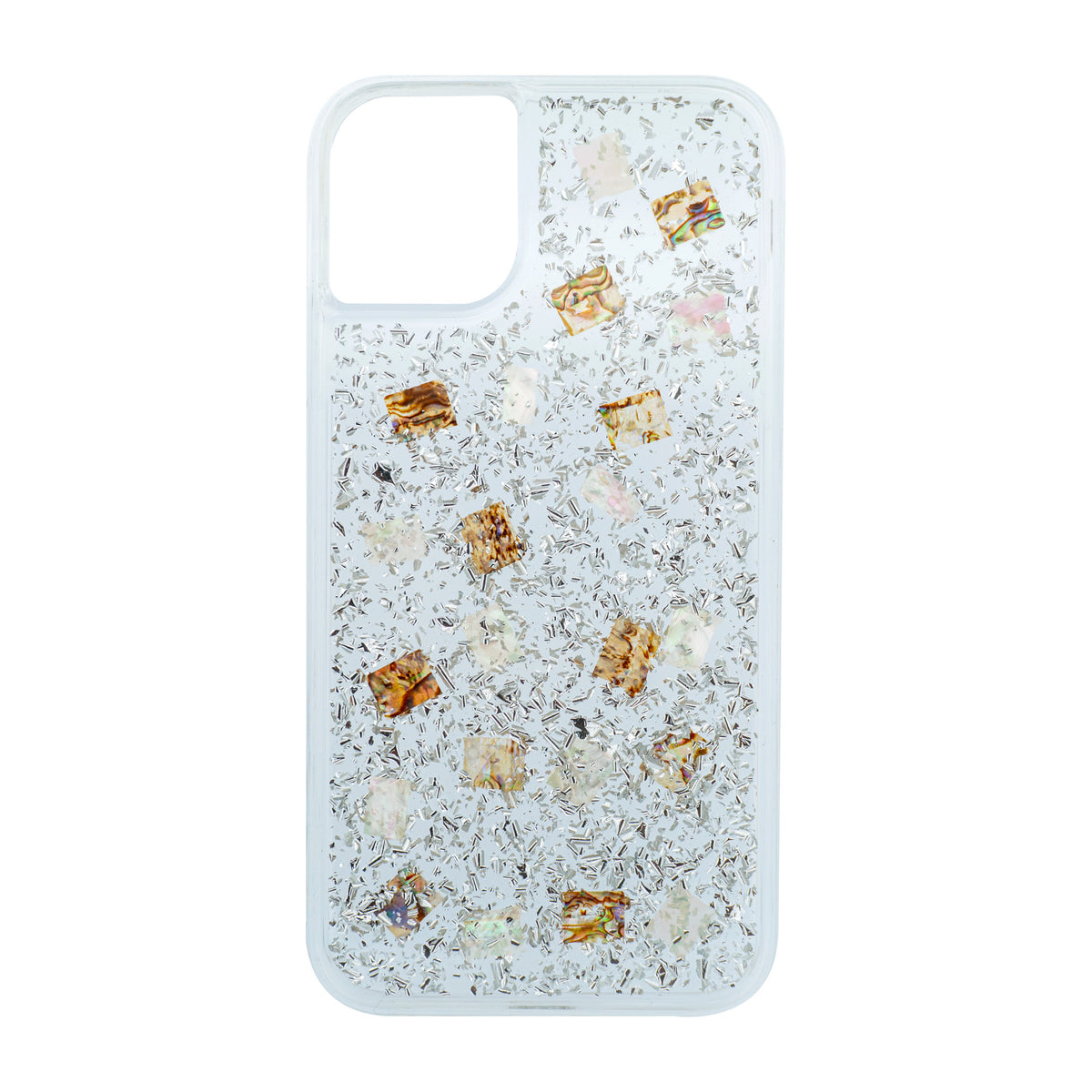 Boomtique Silver Mother of Pearl Case for iPhone 11